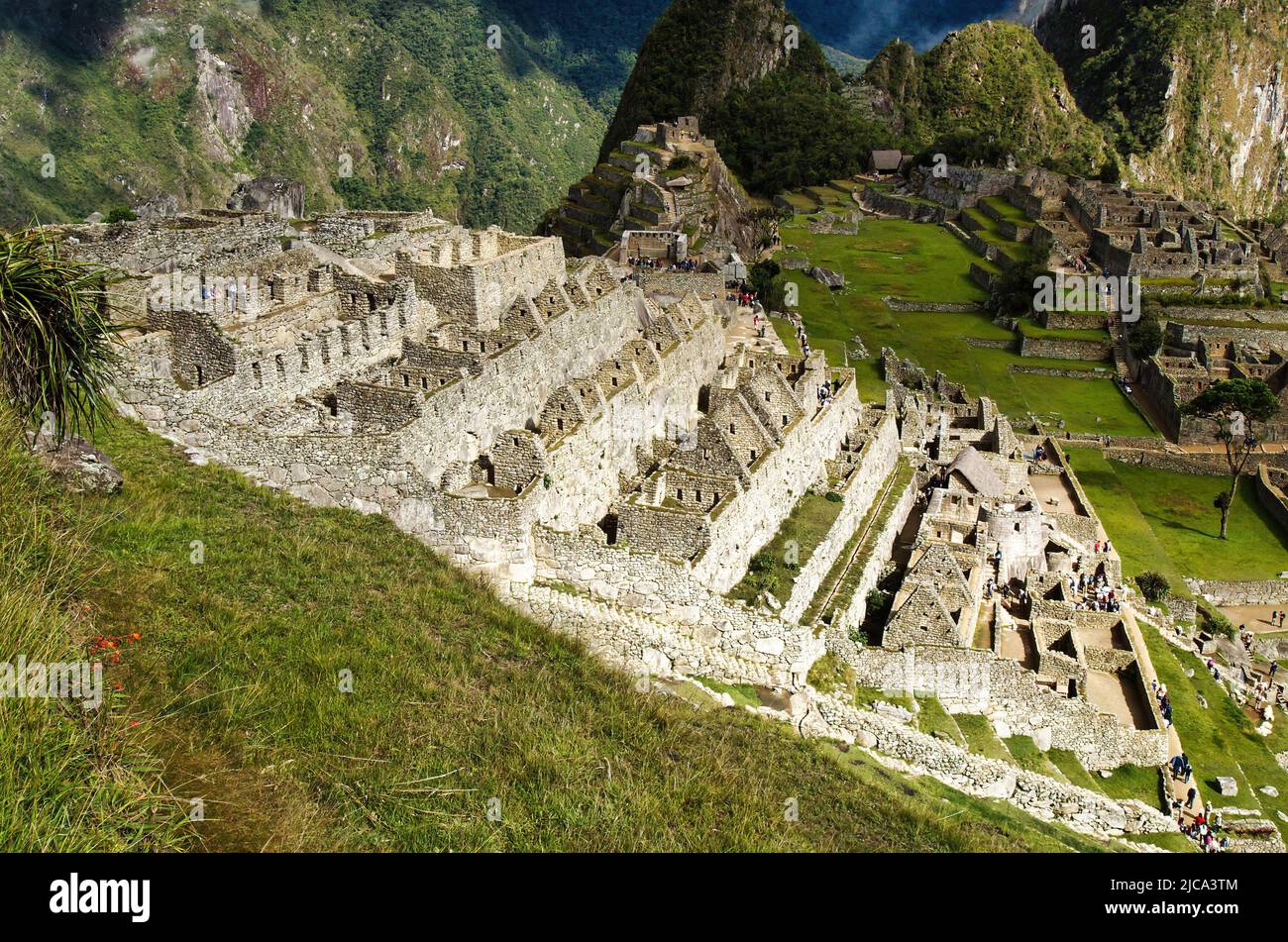 Machu Picchu is an Inca archaeological site located in Peru, elected in ...