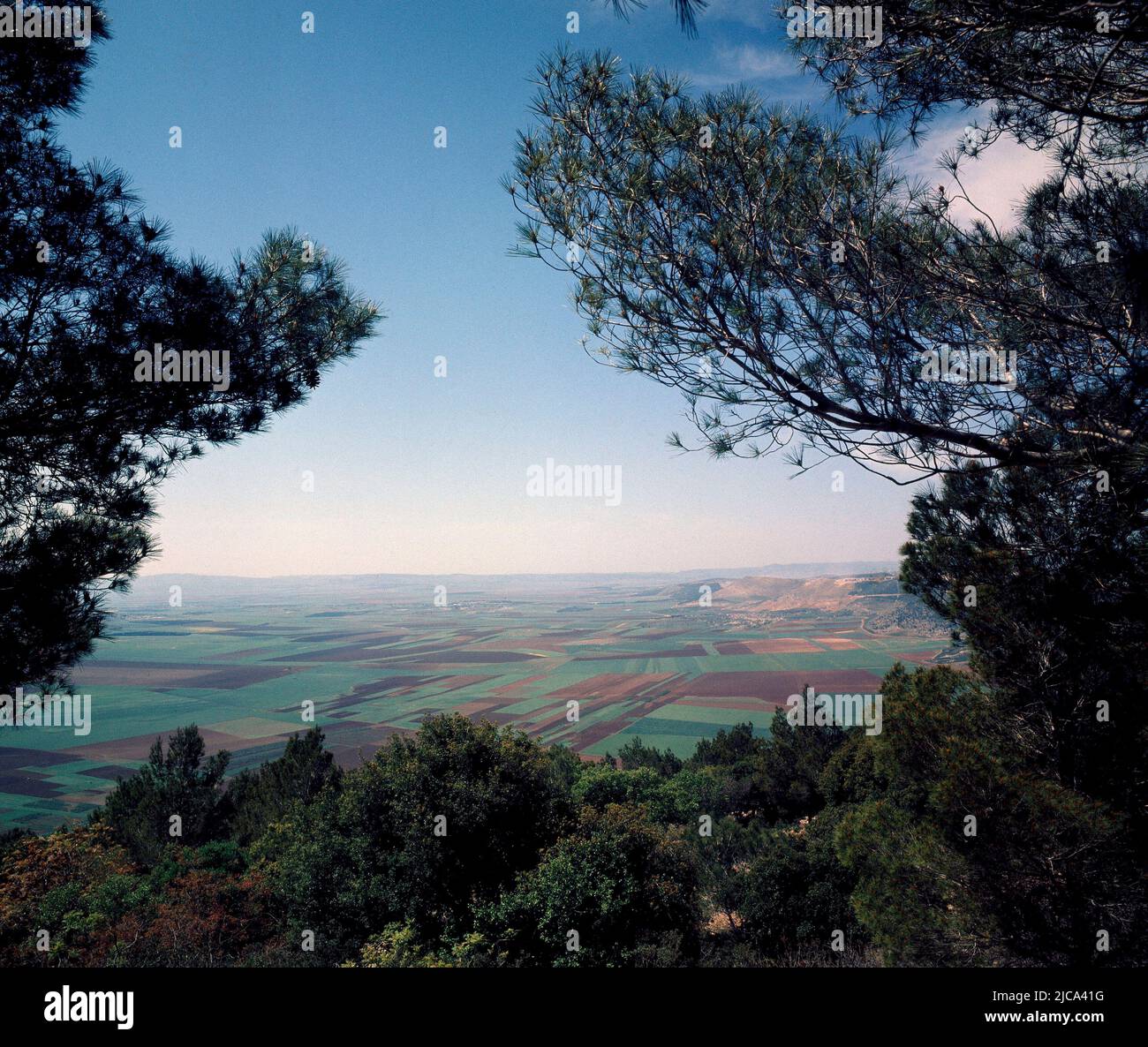 PANORAMICA DESDE EL MONTE TABOR - FOTO AÑOS 60. Location: VALLE DE ...