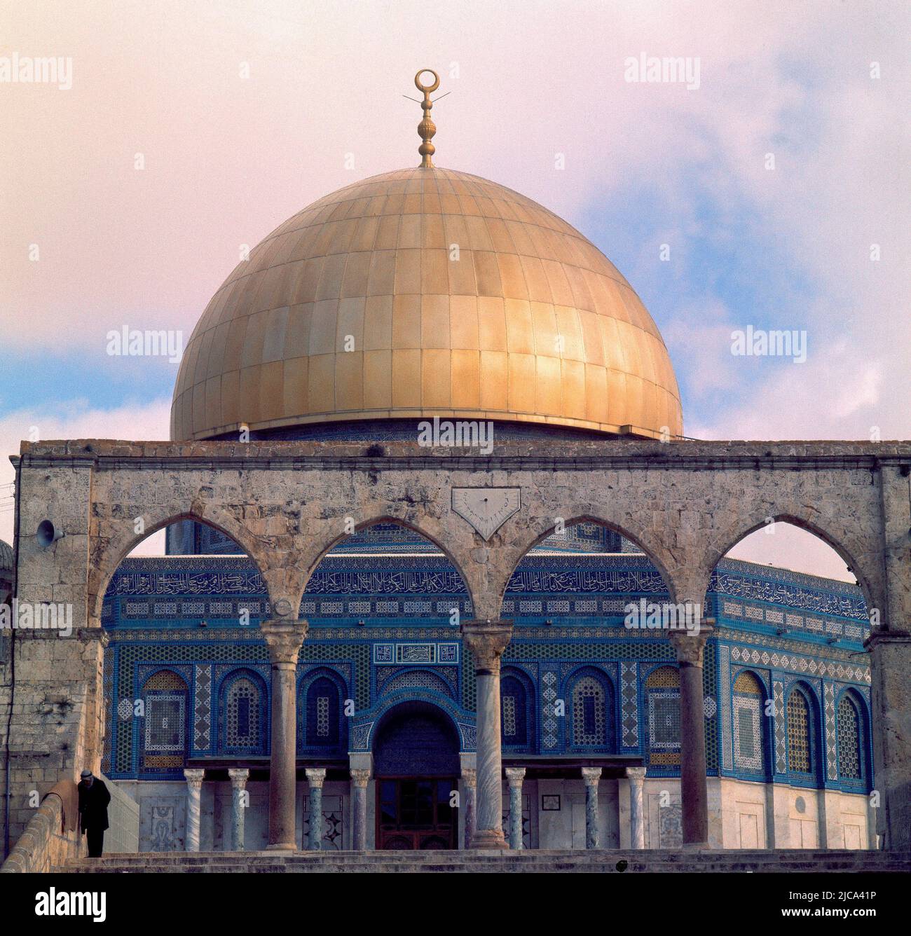 VISTA DE LA MEZQUITA DE LA ROCA - FOTO AÑOS 60. Location: MEZQUITA DE ...
