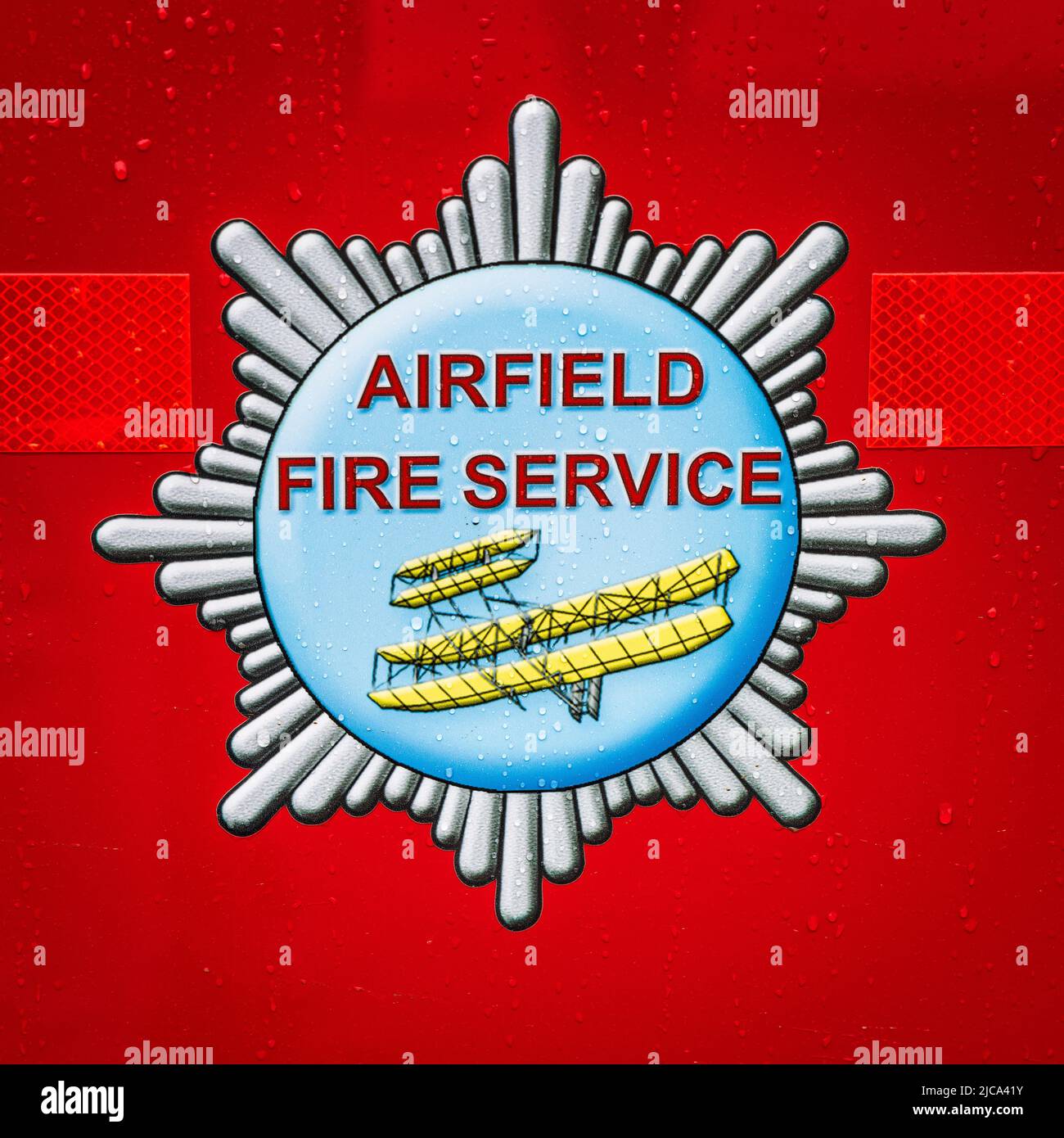 Shuttleworth - Airfield Fire Service Stock Photo - Alamy