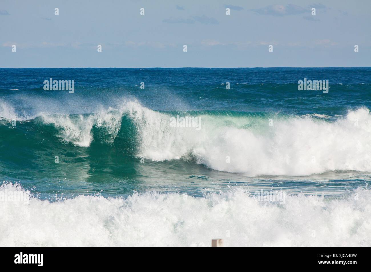 waves crashing on leblon beach in rio de Janeiro Brazil Stock Photo - Alamy