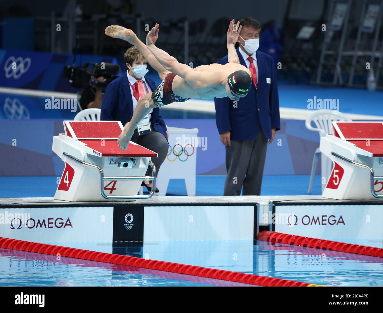 JULY 28th, 2021 - TOKYO, JAPAN: Kristof Milak of Hungary wins the Gold ...