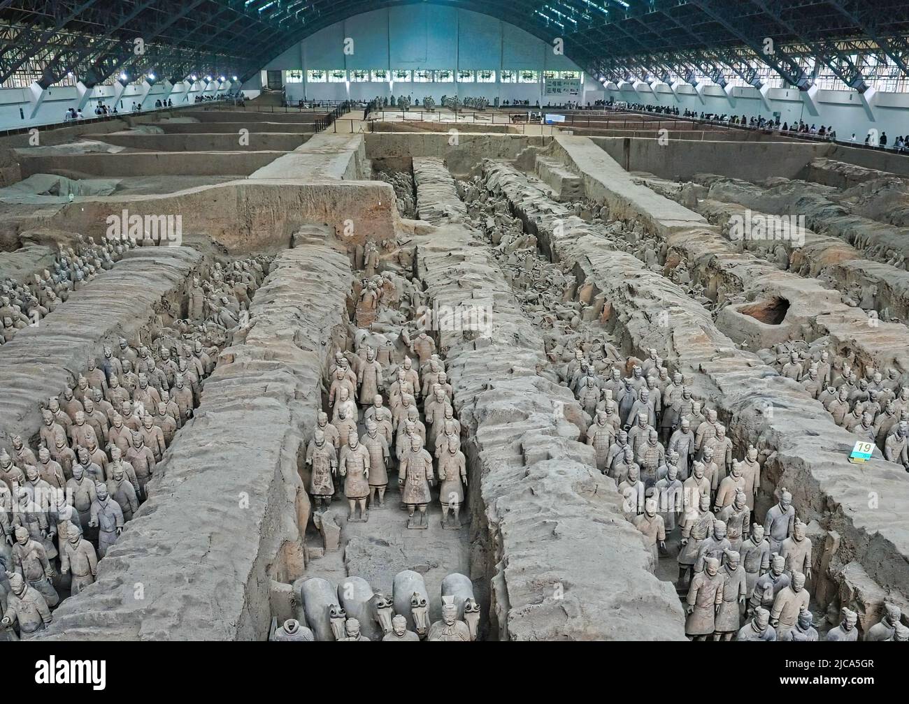 The Terracotta Army is a set of statues placed in the mausoleum of the ...