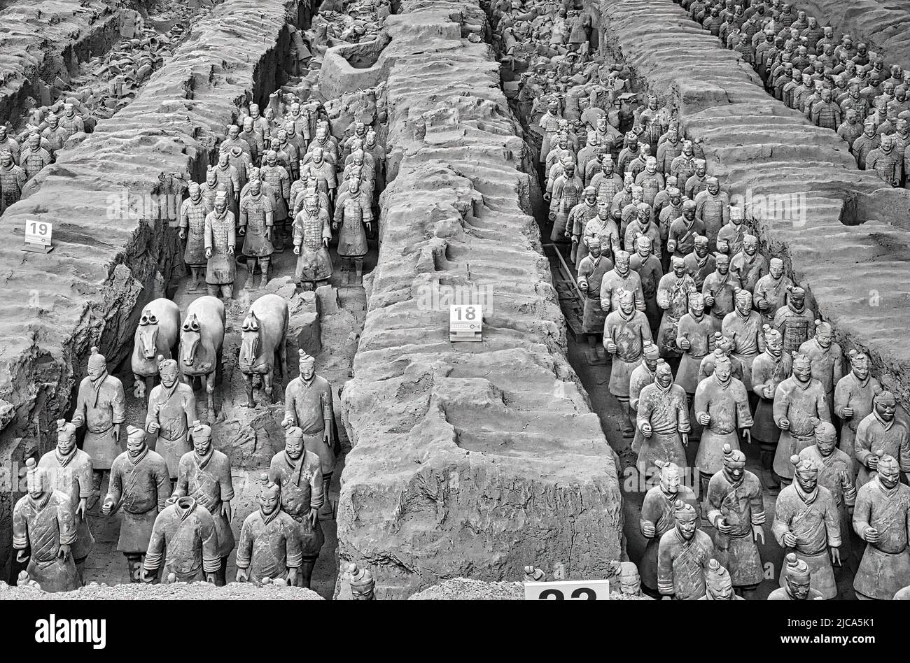 The Terracotta Army is a set of statues placed in the mausoleum of the ...