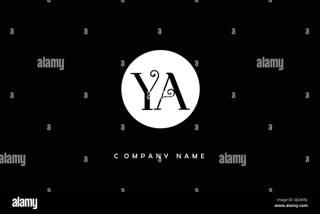 YA, AY Alphabets Letters Logo Monogram Stock Vector Image & Art - Alamy