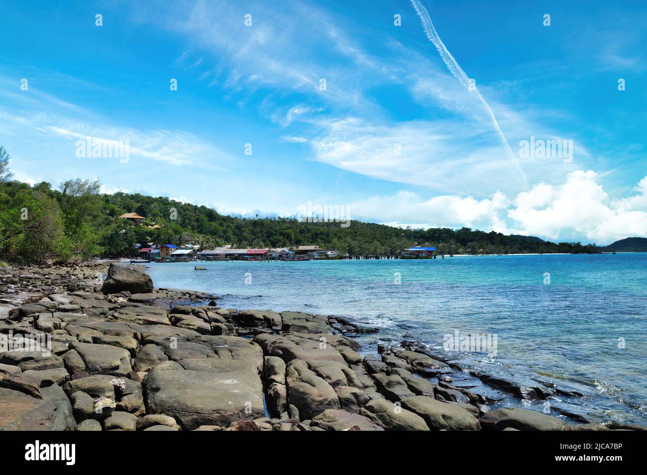 Koh Rong Island, the most beautiful sea in Cambodia Stock Photo - Alamy