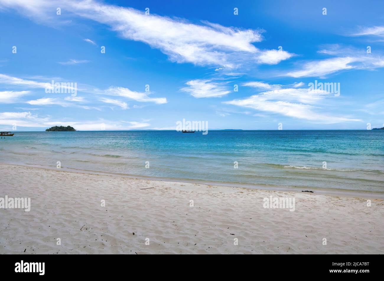 Koh Rong Island, the most beautiful sea in Cambodia Stock Photo - Alamy