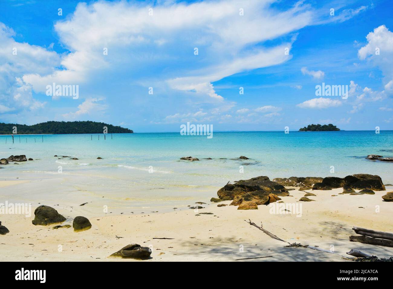 Koh Rong Island, the most beautiful sea in Cambodia Stock Photo - Alamy