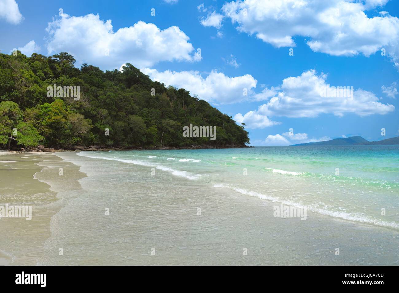 Koh Rong Island, the most beautiful sea in Cambodia Stock Photo - Alamy