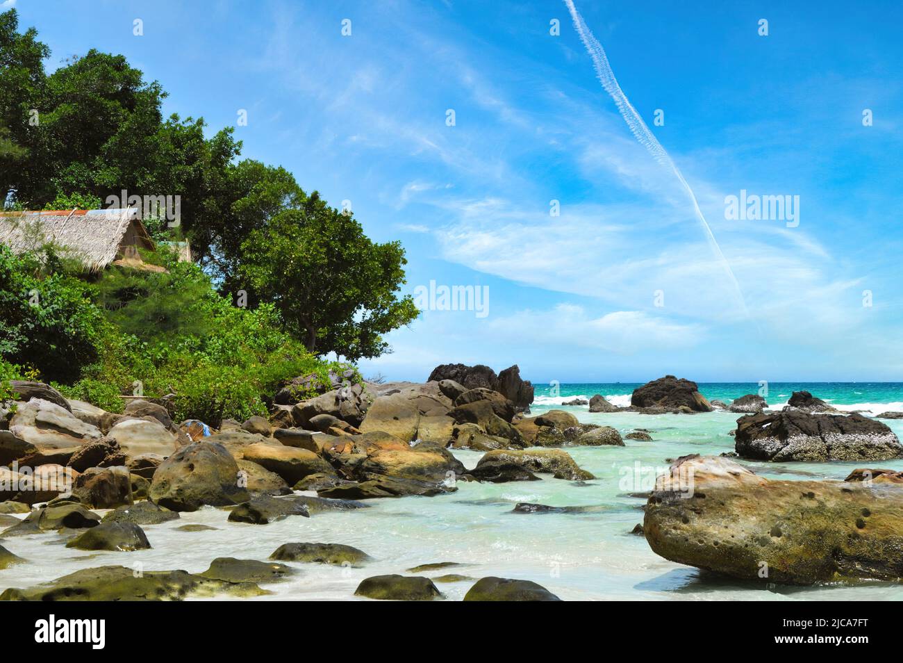 Koh Rong Island, the most beautiful sea in Cambodia Stock Photo - Alamy