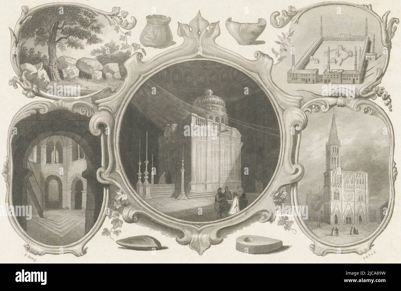 Round cartouche showing hi-res stock photography and images - Alamy