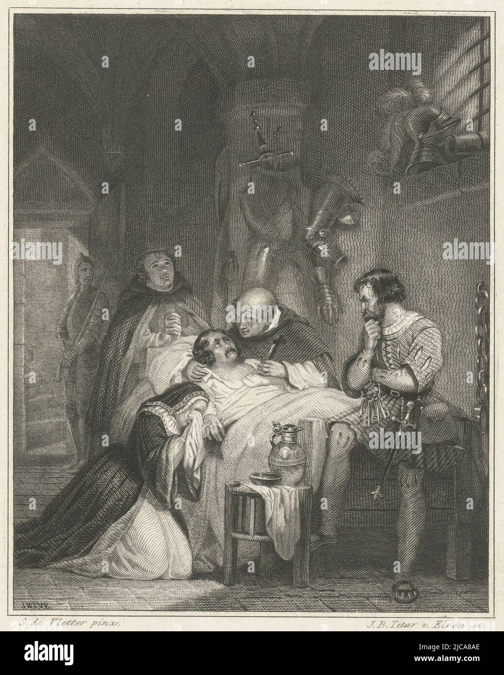 Deathbed priest hi-res stock photography and images - Alamy