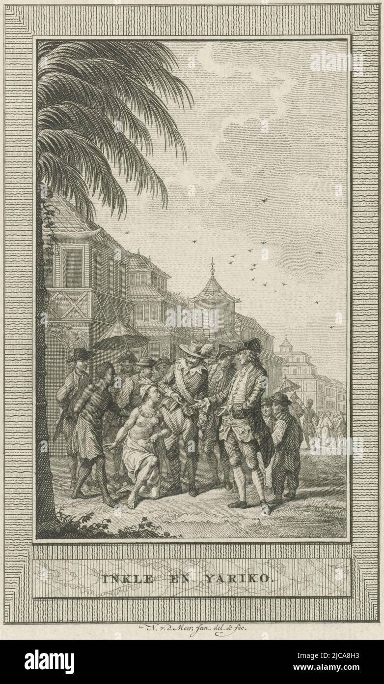 English merchant inkle meets yarico hi-res stock photography and images ...