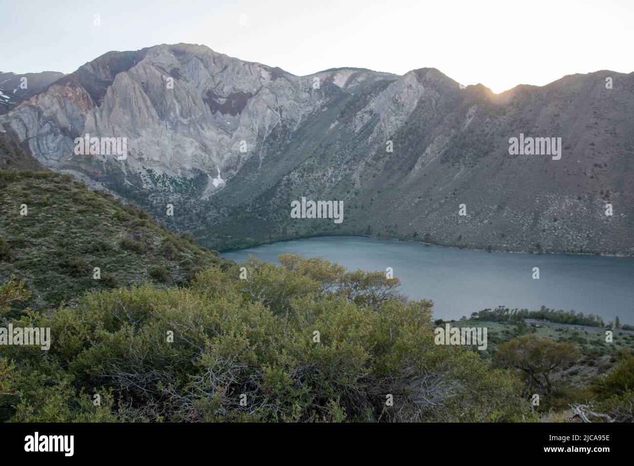 Fire roads give people a different viewpoint of Convict Lake in Mono ...