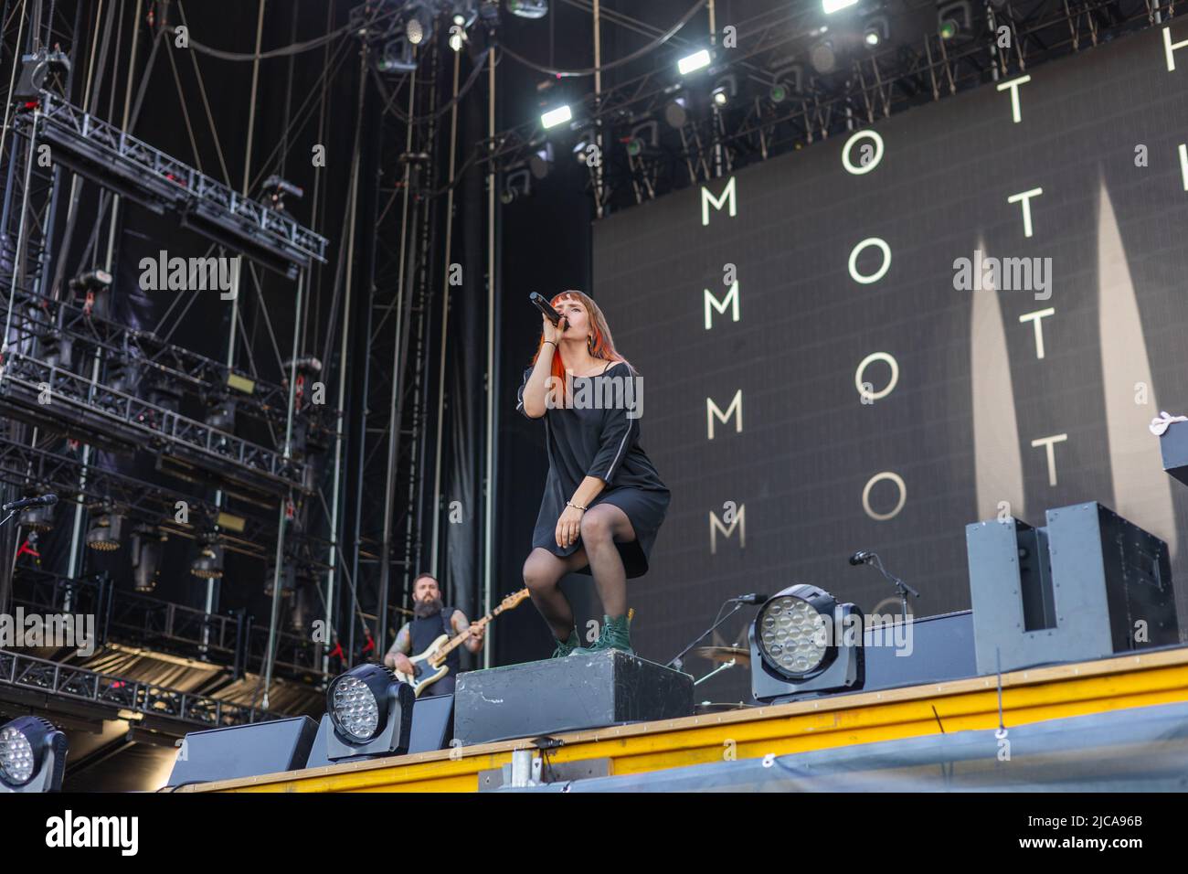 11/06/2022 - Italian rapper RKOMI playing live at I-Days 2022 in Milan ...