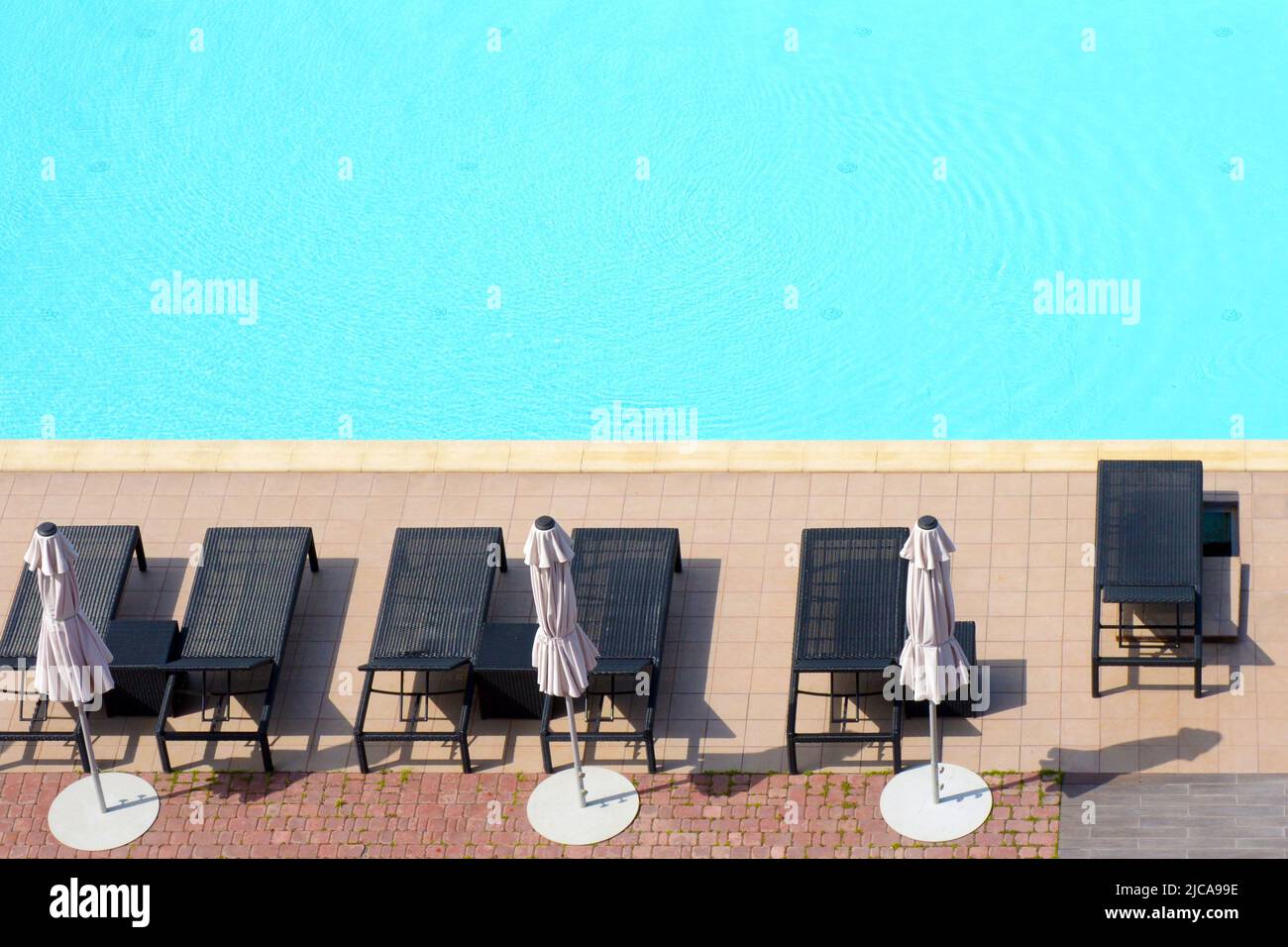Swimming pool from top view hi-res stock photography and images - Alamy