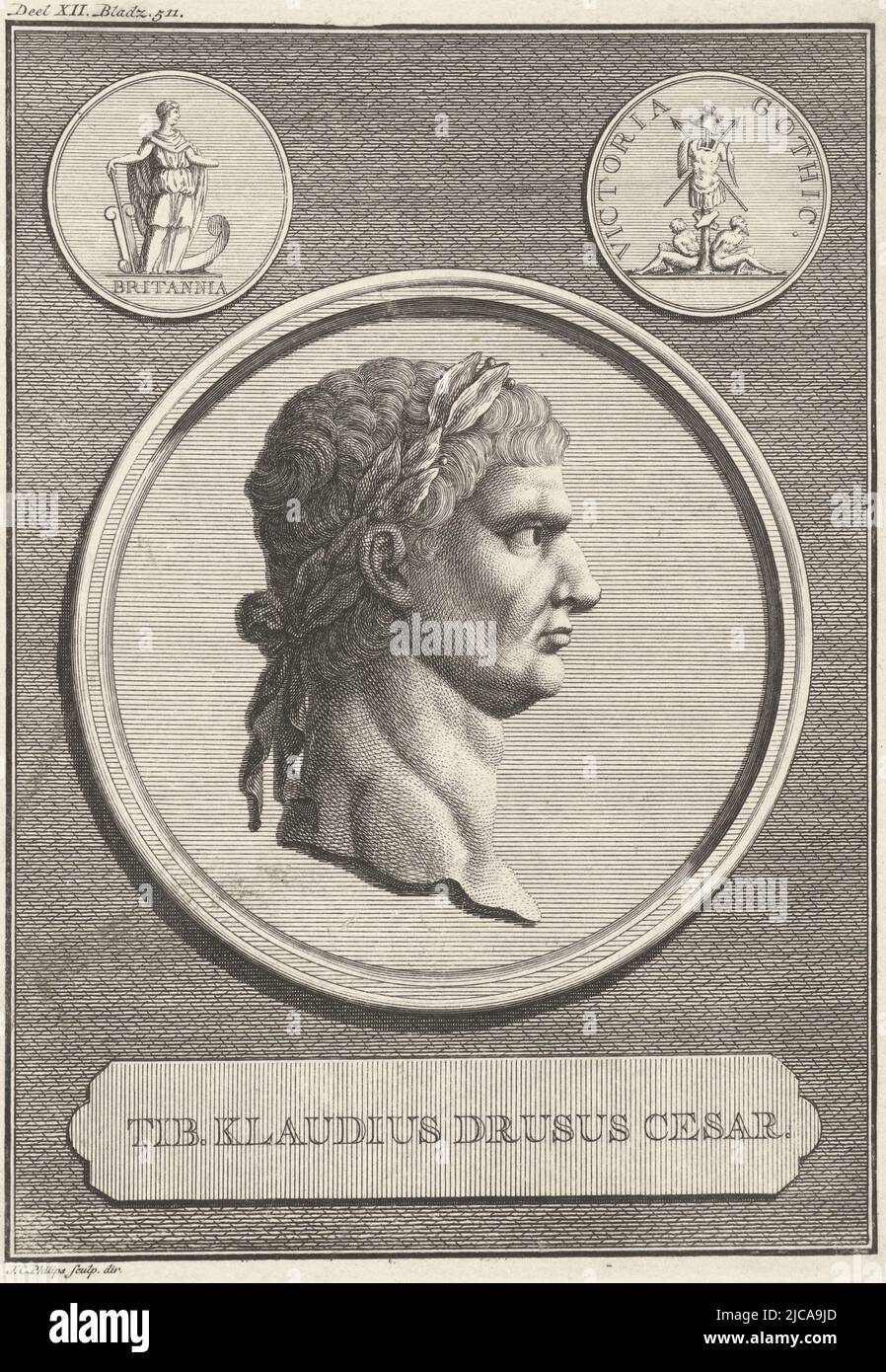 Tiberius claudius drusus caesar hi-res stock photography and images - Alamy