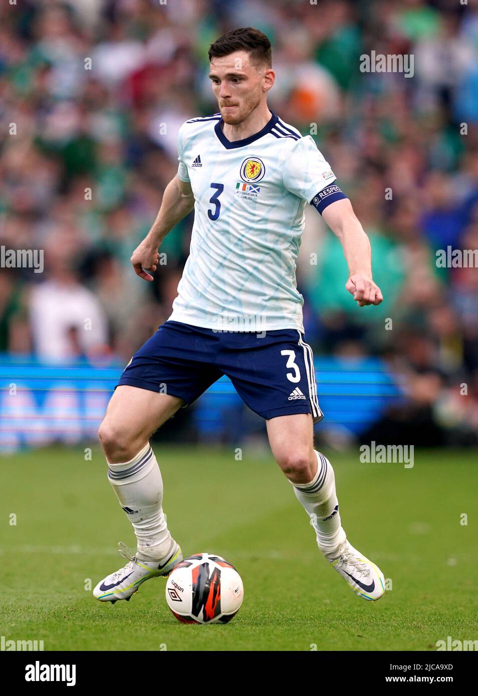 Scotland's Andy Robertson during the UEFA Nations League match at the ...