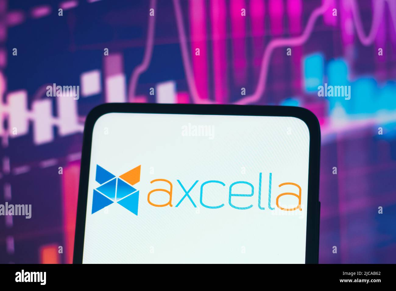 Brazil. 11th June, 2022. In this photo illustration, the Axcella Health ...