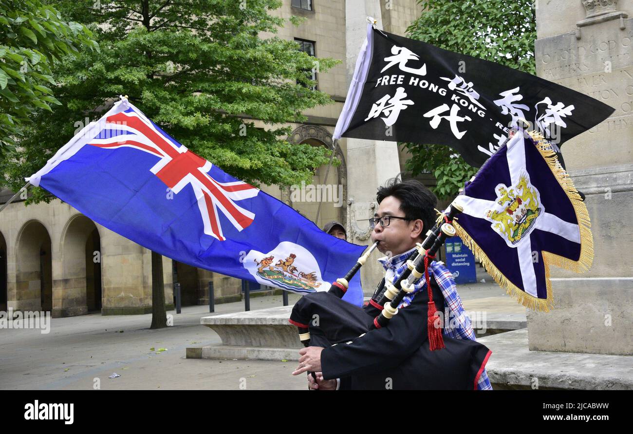 British hong kong flag hi-res stock photography and images - Alamy
