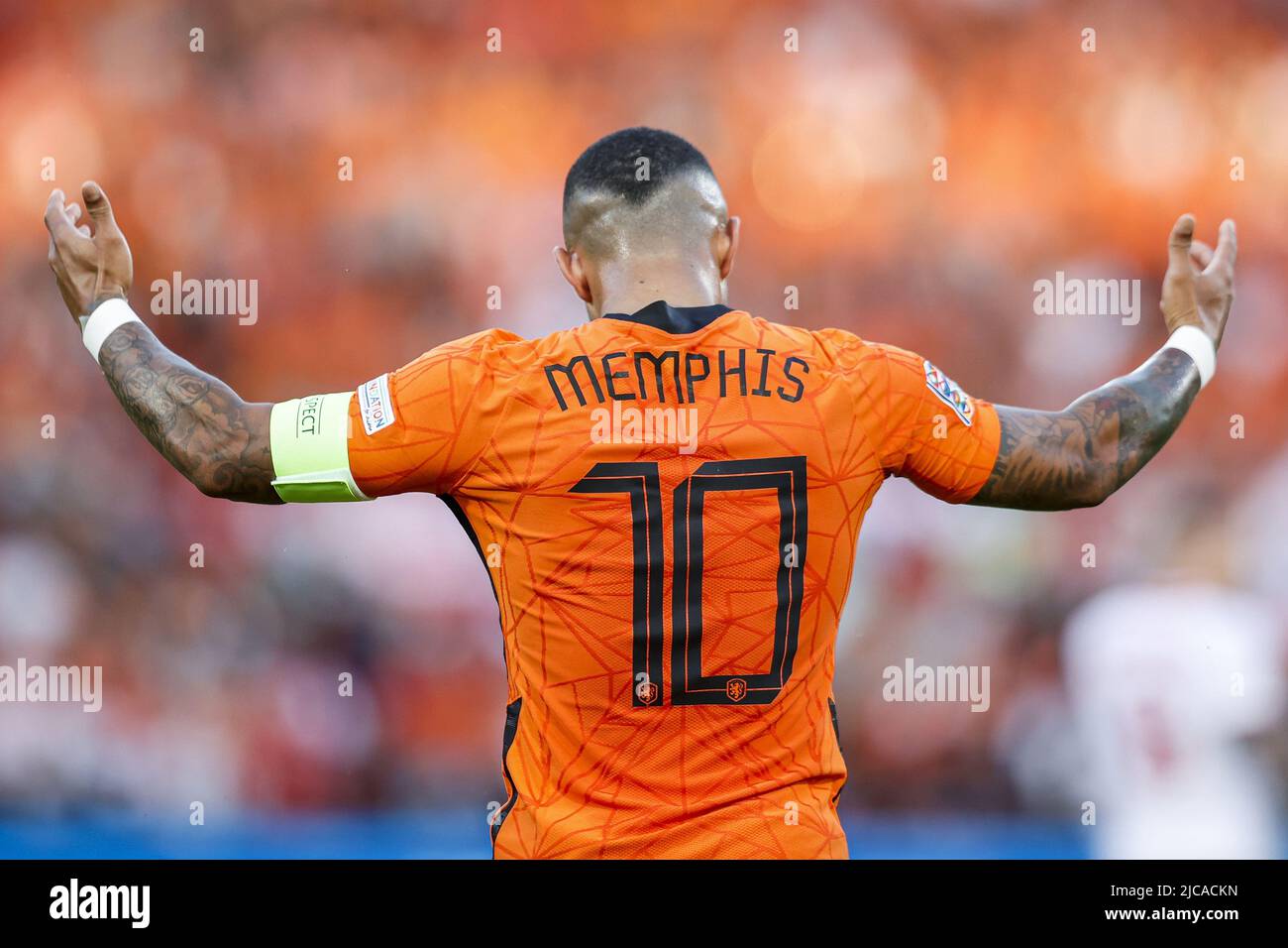 ROTTERDAM - Memphis Depay of Holland during the UEFA Nations League ...