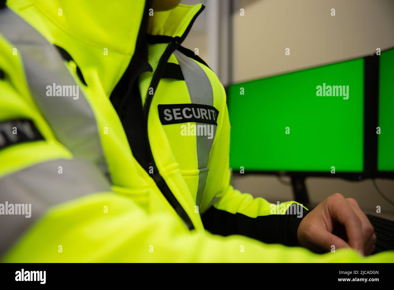 Cctv control room green screen hi-res stock photography and images - Alamy
