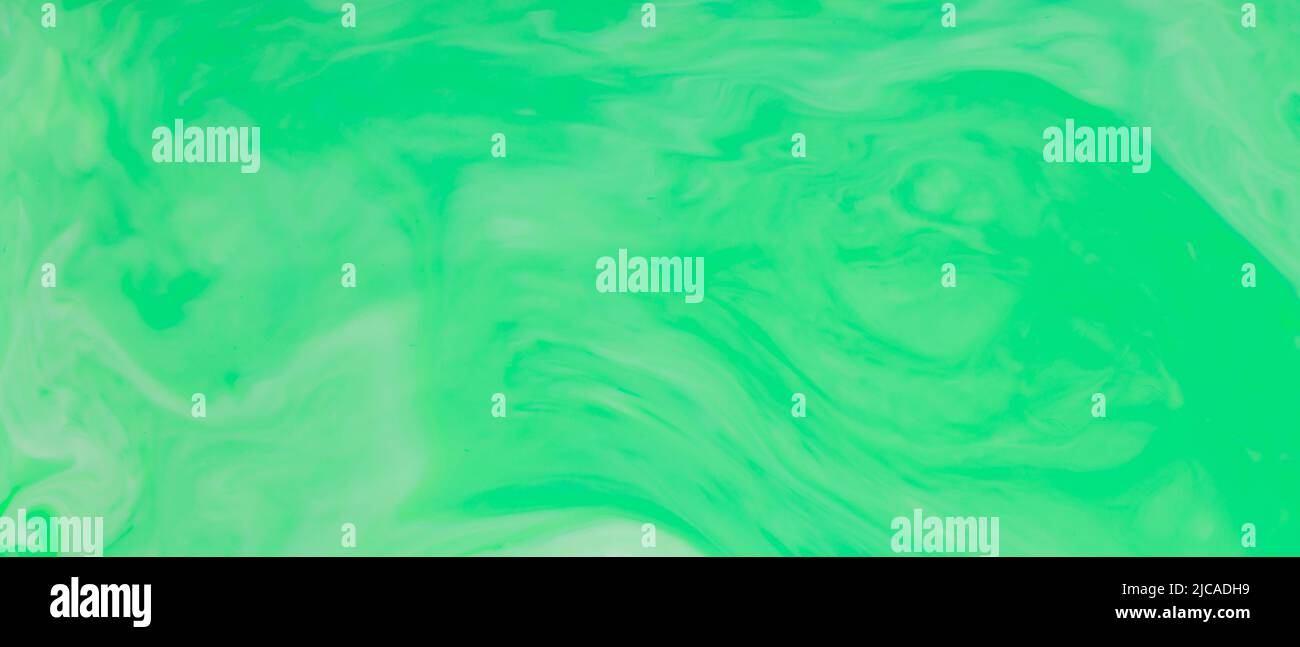 Green Fluid Art Background. Abstract liquid trendy backdrop. Different ...