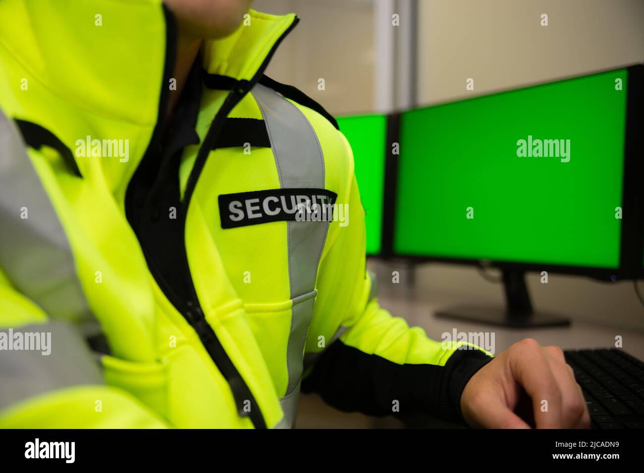 Cctv control room green screen hi-res stock photography and images - Alamy