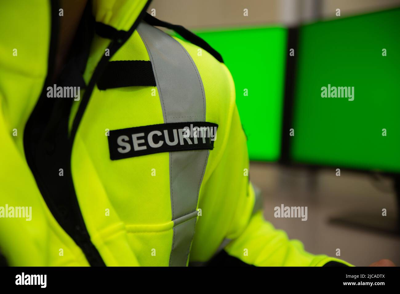 Security team watching over CCTV surveillance monitors Stock Photo - Alamy