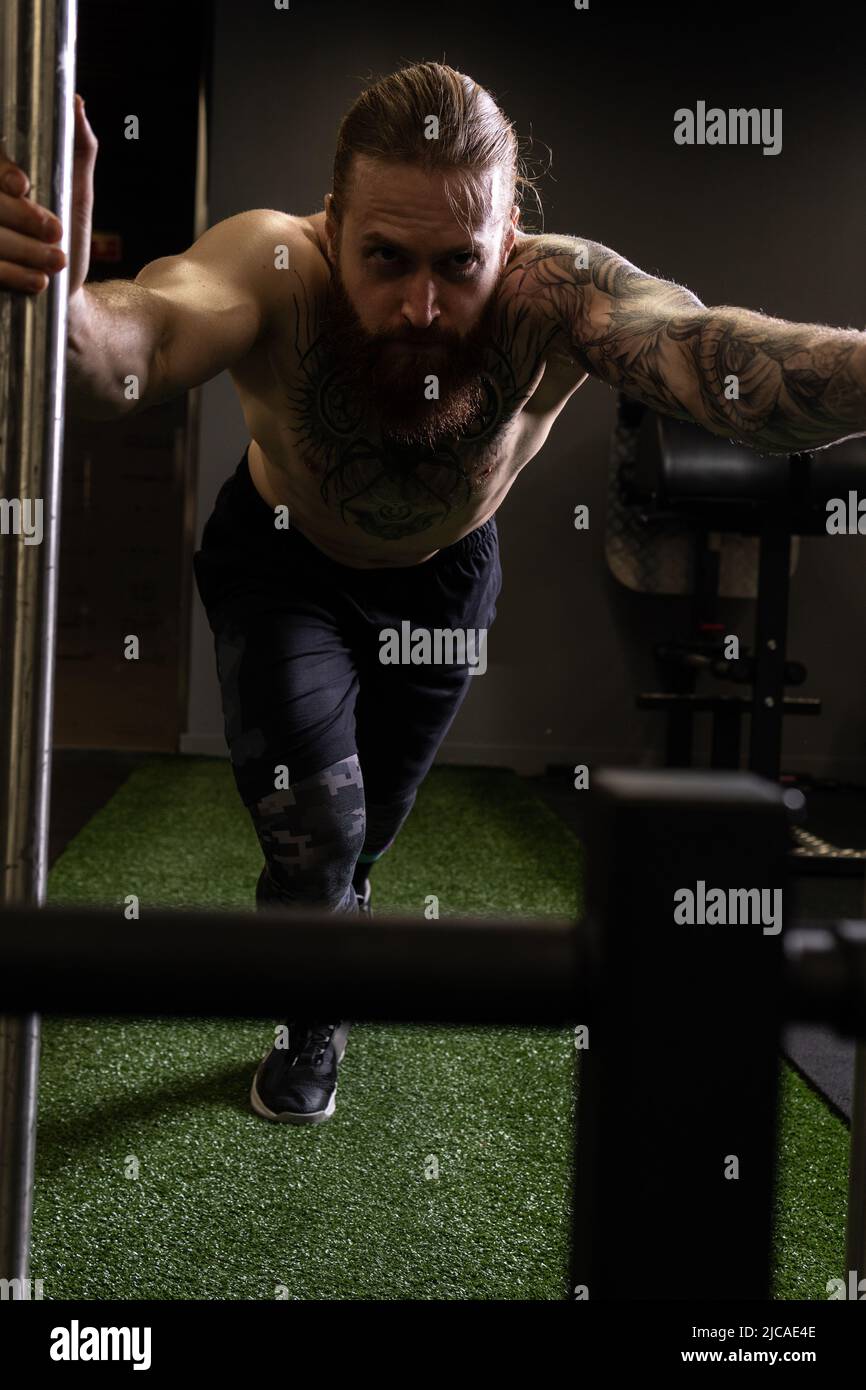 Muscle tattoo hi-res stock photography and images - Alamy