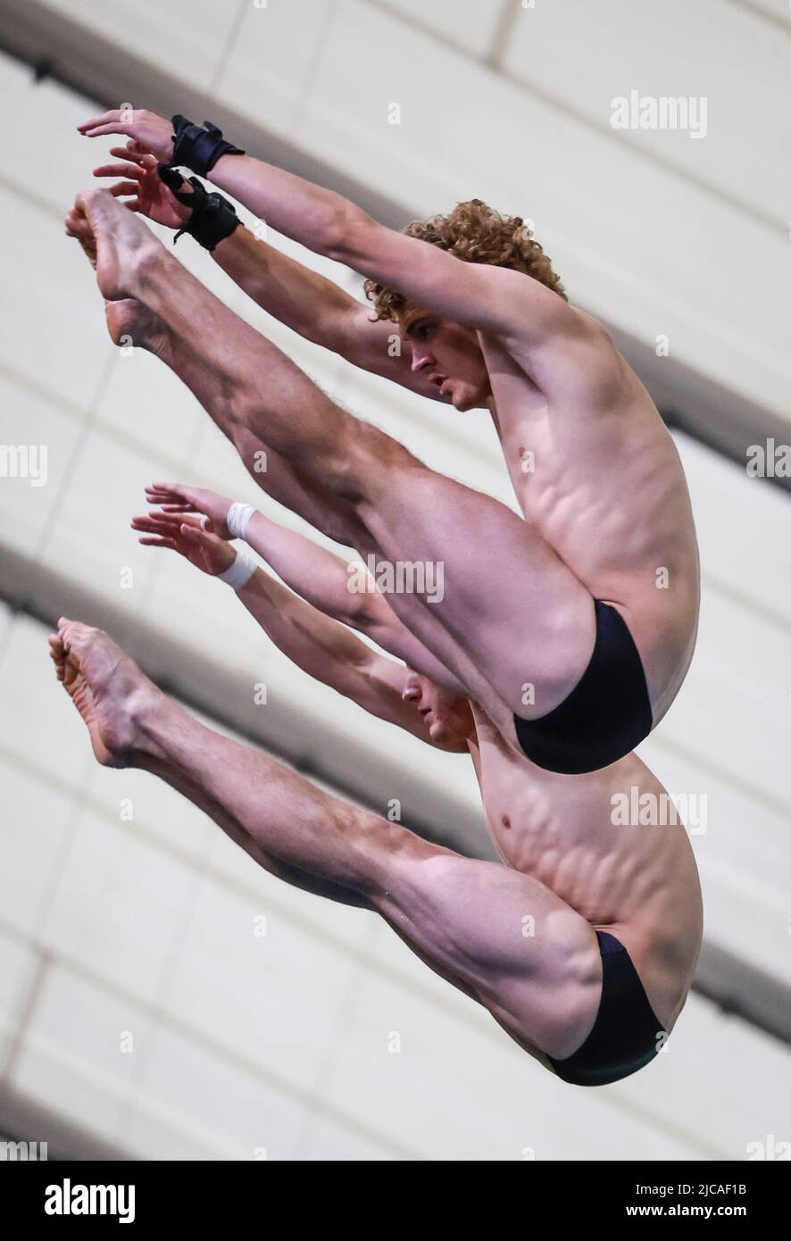 Canada's Nathan Zsombor-Murray, and Rylan Wiens compete in the Mens ...