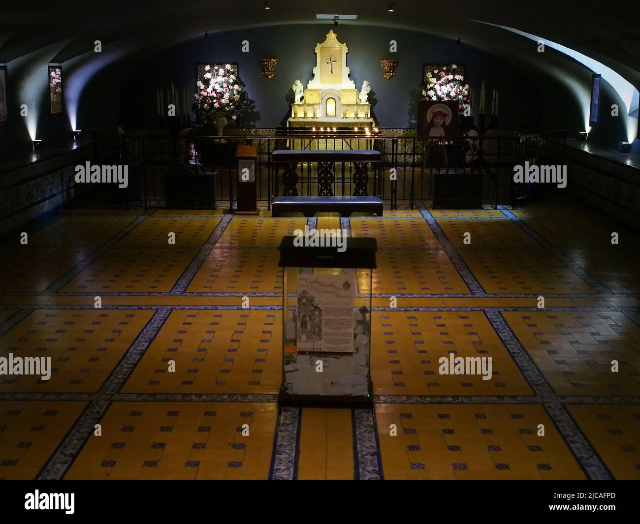 Crypt of Saint Rosa de Lima at Monastery of Santo Domingo Stock Photo ...