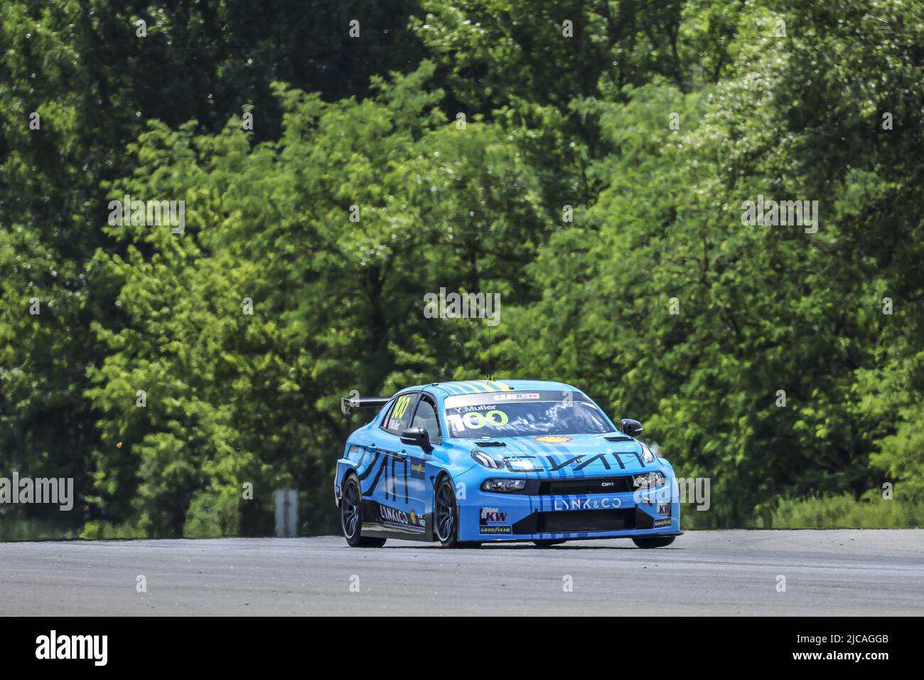 100 MULLER Yvan (FRA), Cyan Racing Lynk & Co, Lynk & Co 03 TCR, action ...