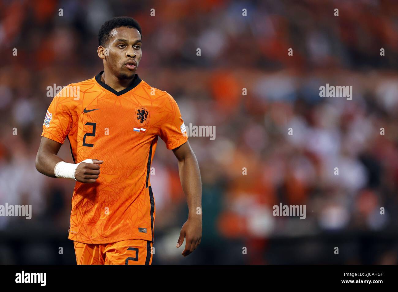 ROTTERDAM - Jurrien Timber of Holland during the UEFA Nations League ...