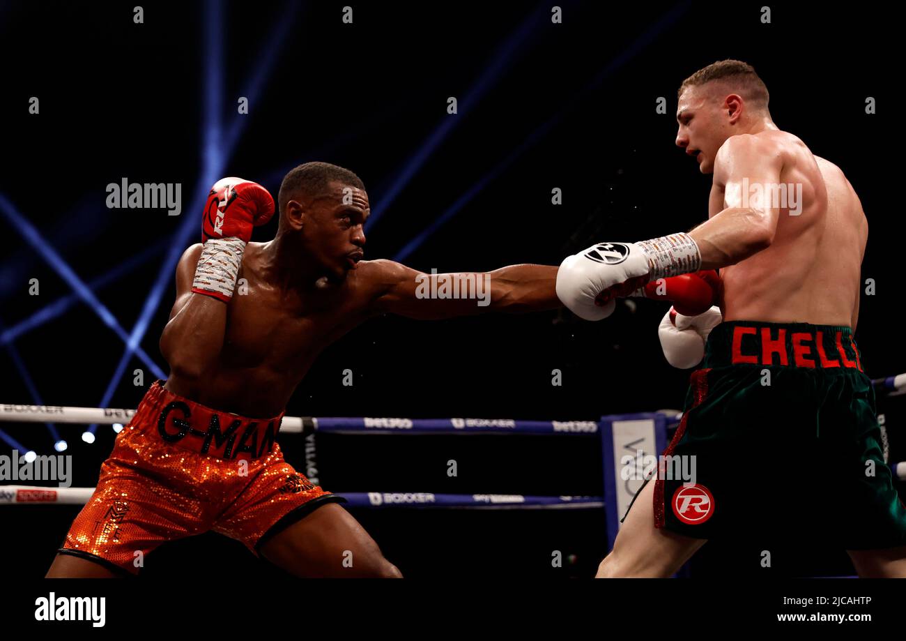 Germaine Brown takes on Zak Chelli in the super-middleweight ...