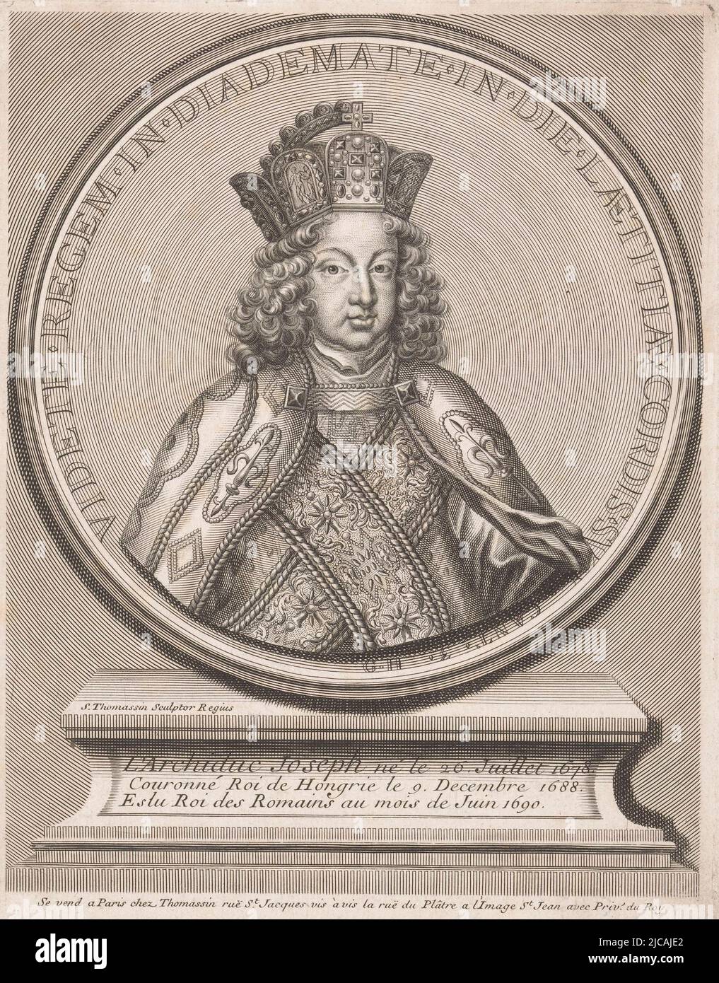 Crowned emperor joseph i hi-res stock photography and images - Alamy