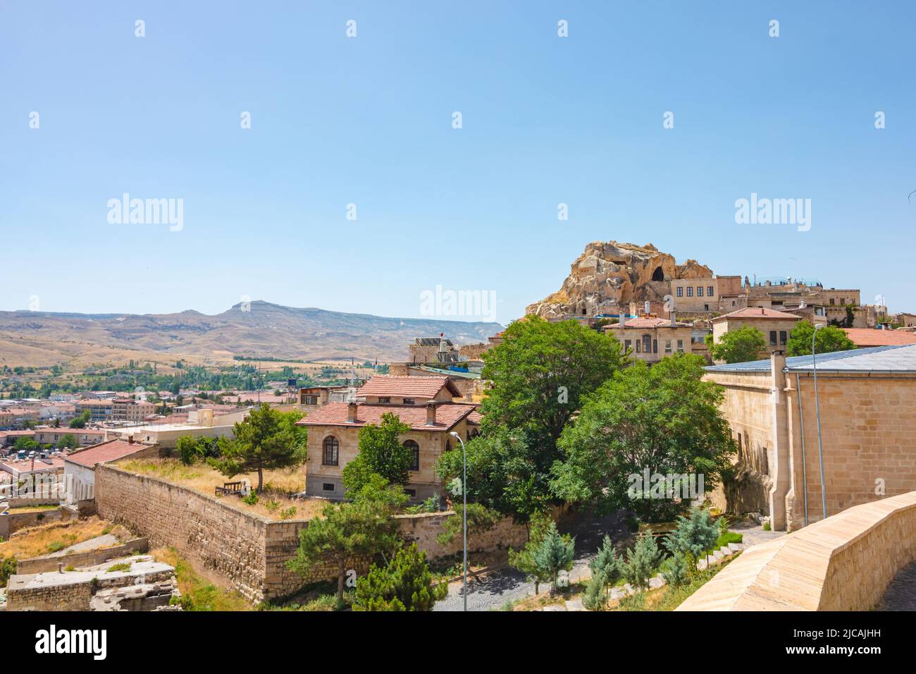 Cityscape of Urgup in Cappadocia Nevsehir Turkey. Travel to Cappadocia ...