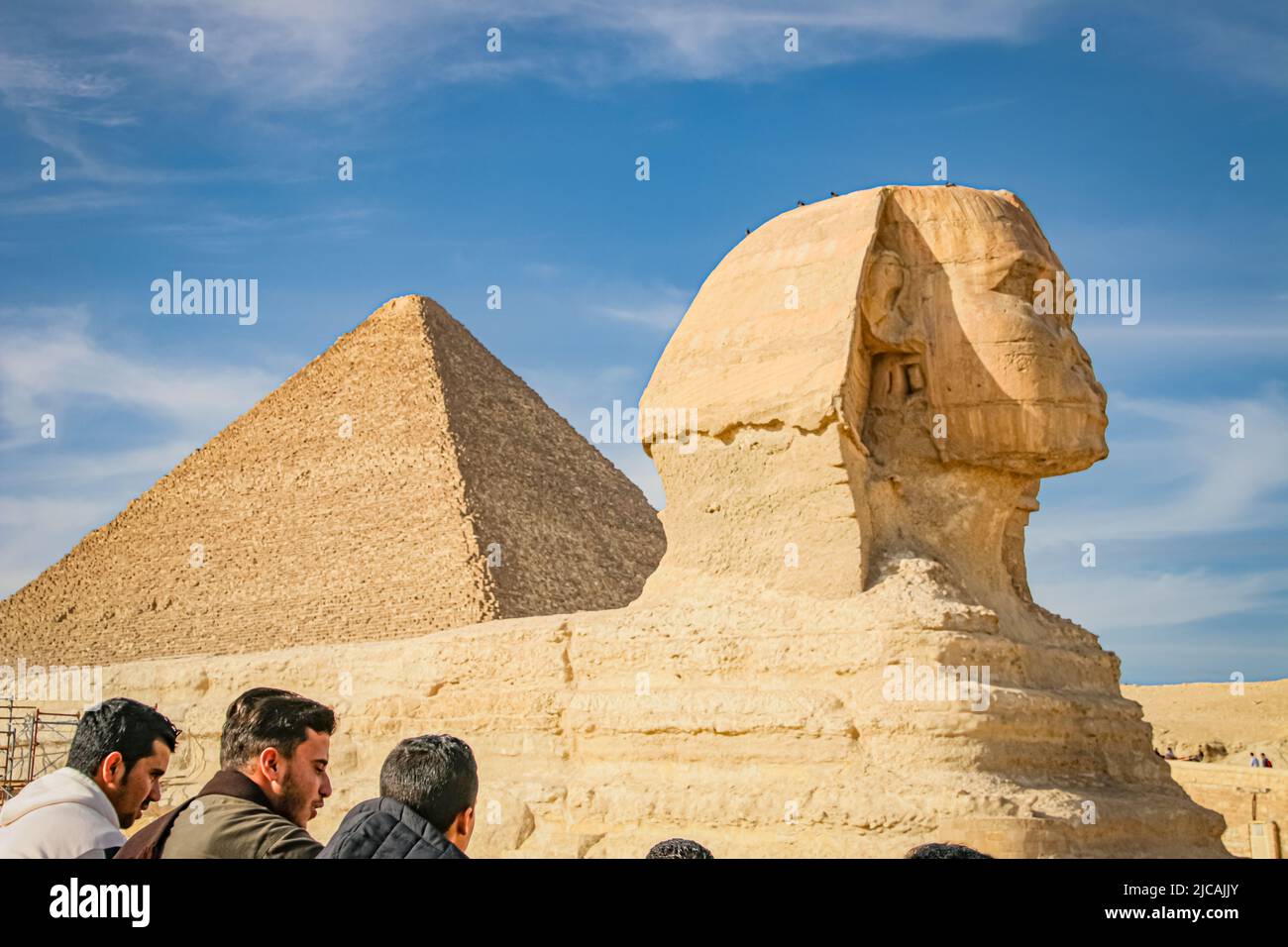 January 2020 - Cairo, Egypt: locals and tourists explore the ancient ...