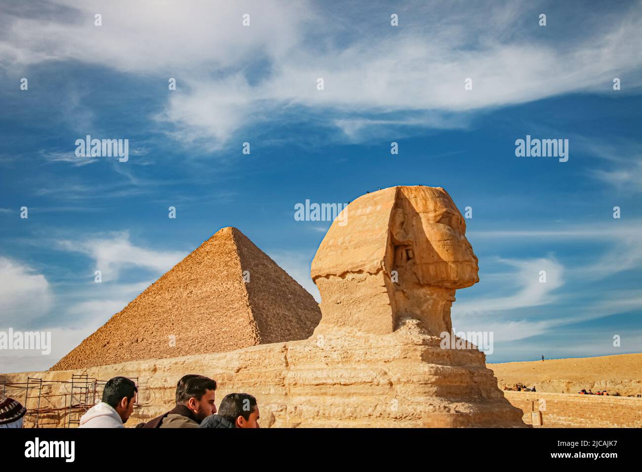January 2020 - Cairo, Egypt: locals and tourists explore the ancient ...