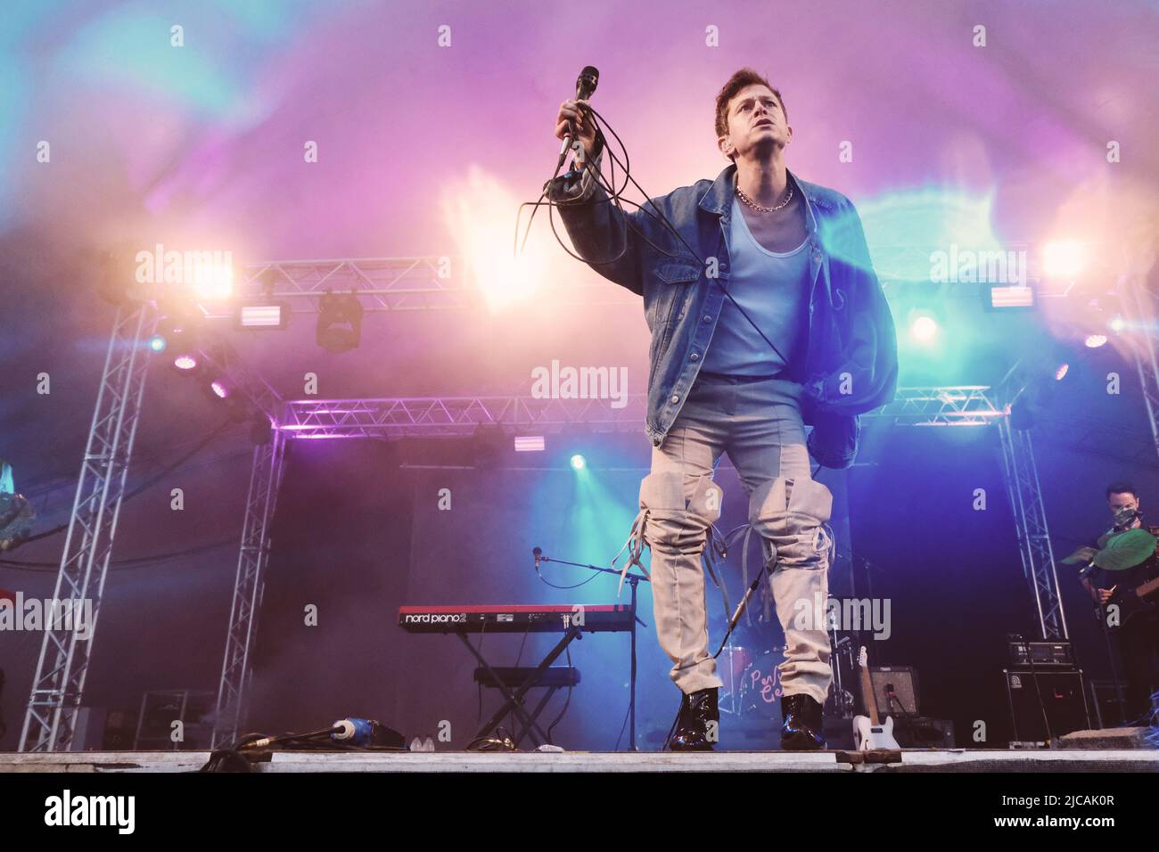 Perfume Genius (Mike Hadreas) performs at Haven Festival in Copenhagen ...