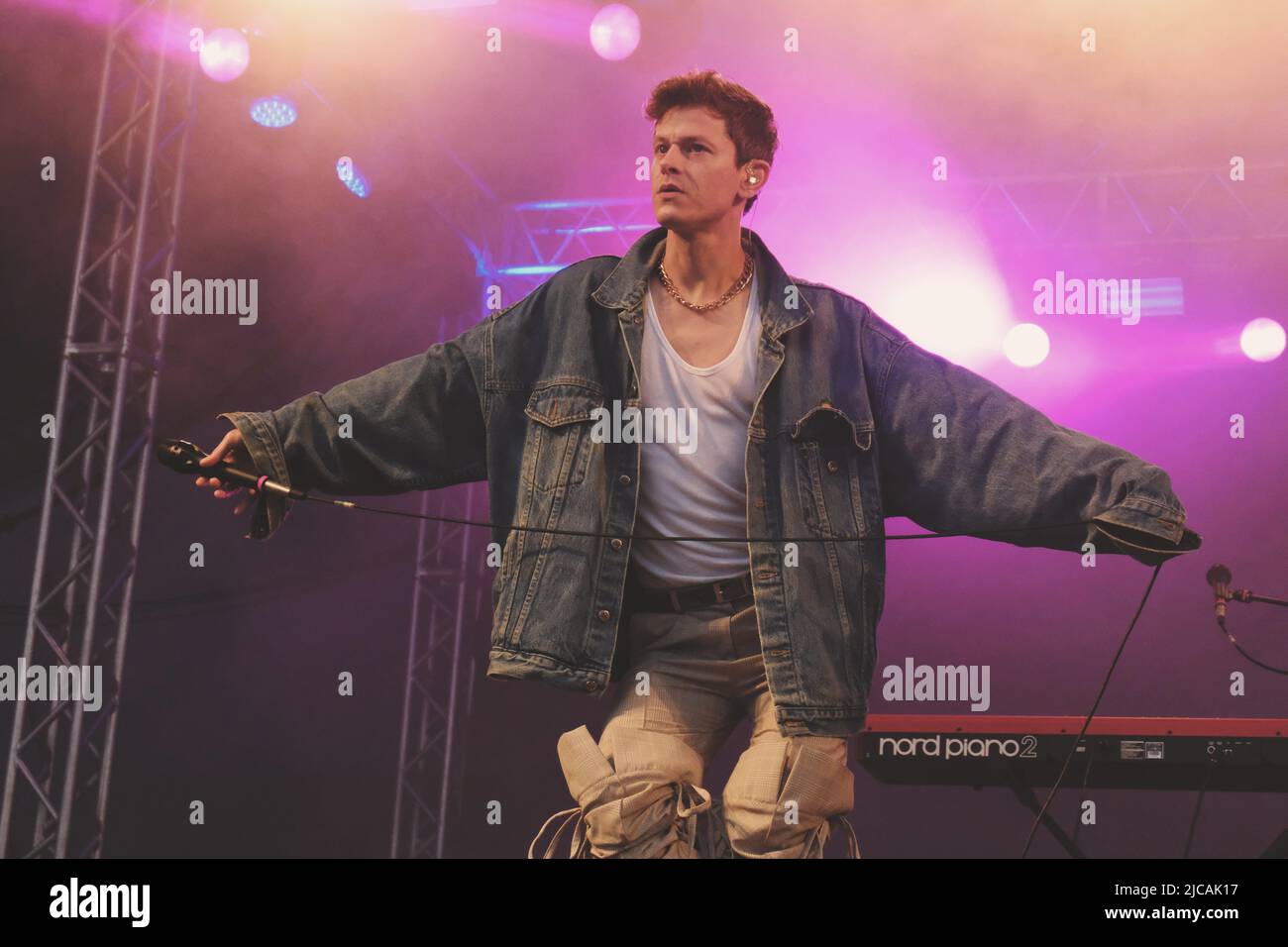 Perfume Genius (Mike Hadreas) performs at Haven Festival in Copenhagen ...