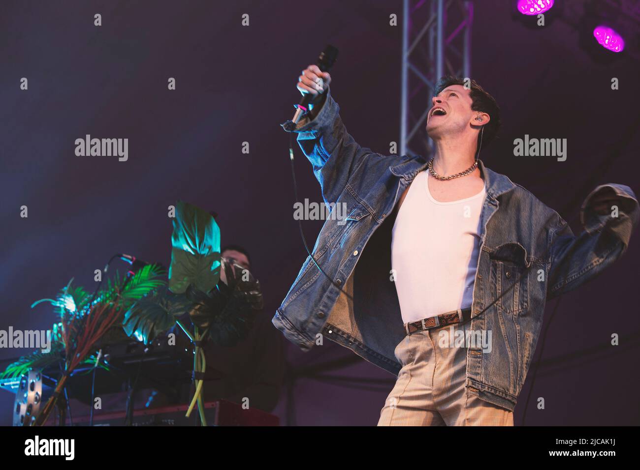 Perfume Genius (Mike Hadreas) performs at Haven Festival in Copenhagen ...