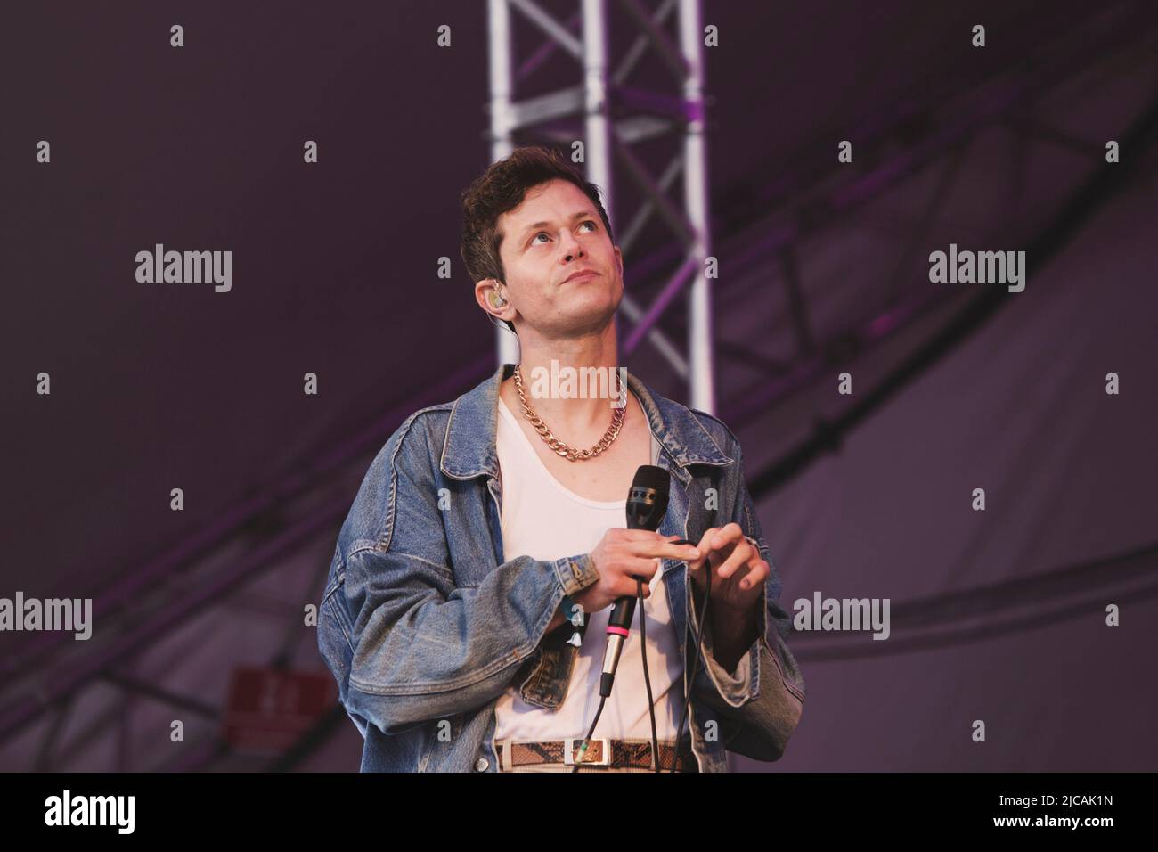 Perfume Genius (Mike Hadreas) performs at Haven Festival in Copenhagen ...