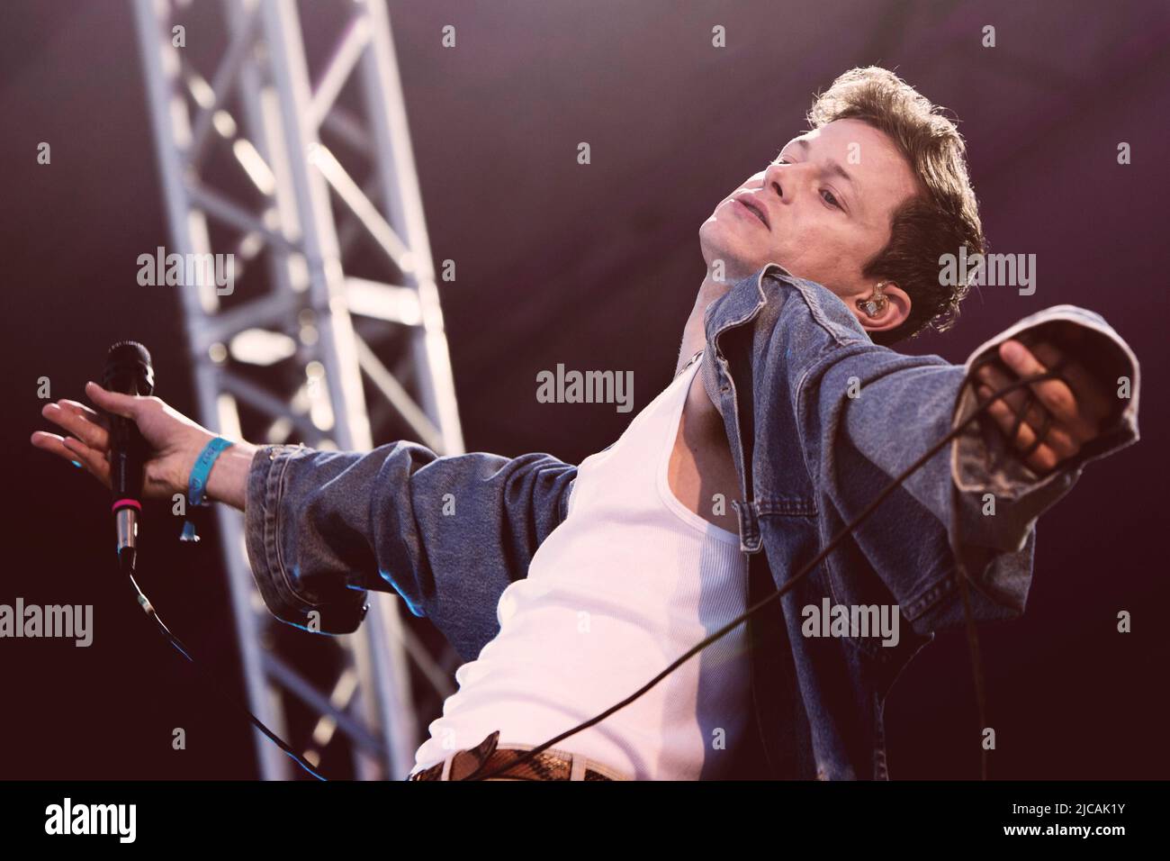 Perfume Genius (Mike Hadreas) performs at Haven Festival in Copenhagen ...