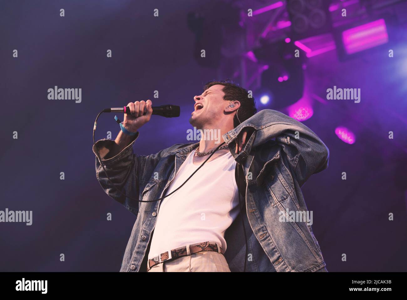 Perfume Genius (Mike Hadreas) performs at Haven Festival in Copenhagen ...