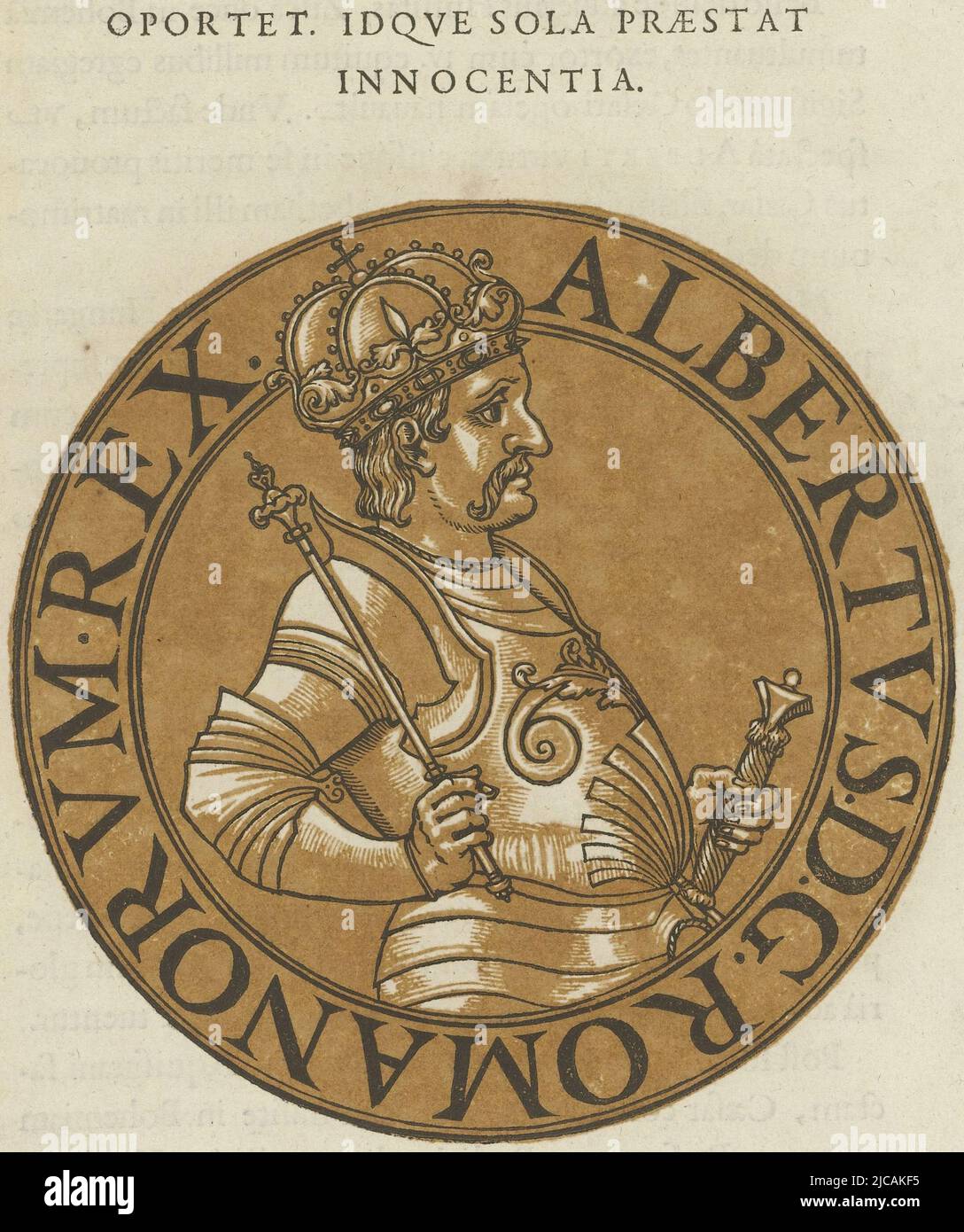 Emperor albert ii icones imperatorum romanorum hi-res stock photography ...