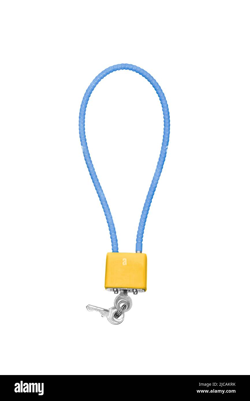 Locks and keys used to safely secure a firearm from being used. Weapon ...