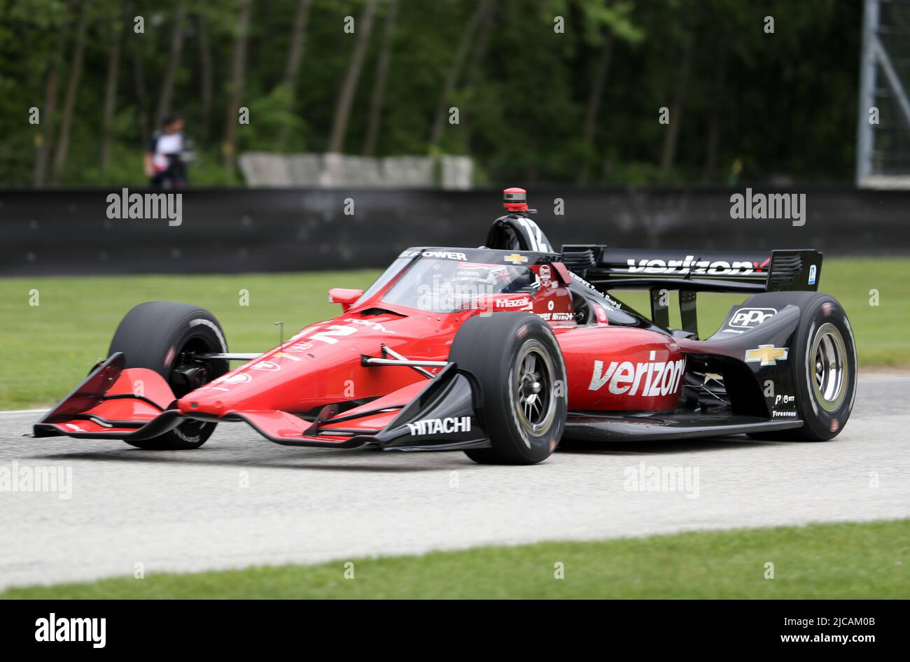 June 11, 2022: Will Power drives the Team Penske-Chevrolet during ...