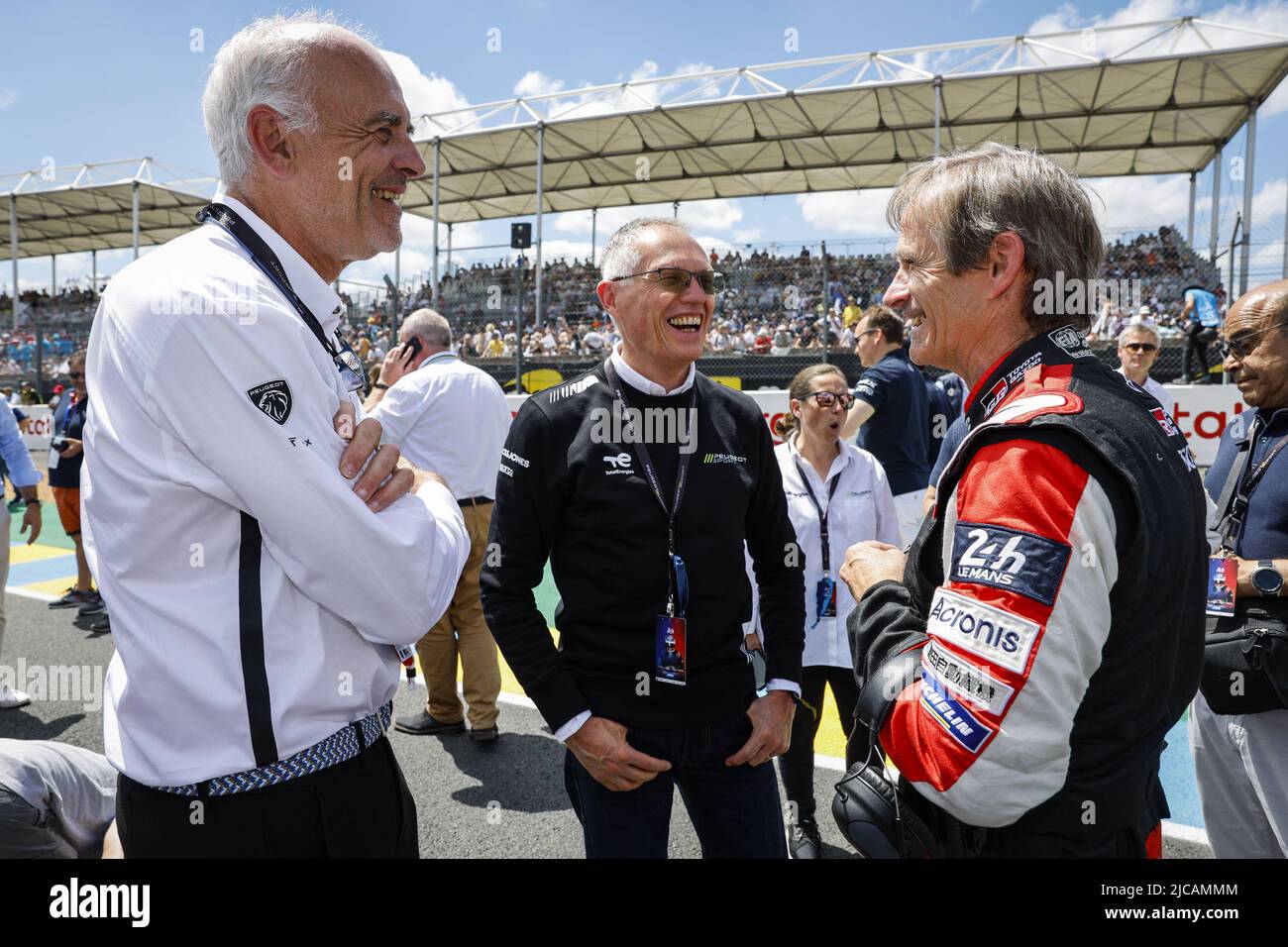 FINOT Jean-Marc with Stellantis CEO TAVARES Carlos and VASSELON Pascal ...