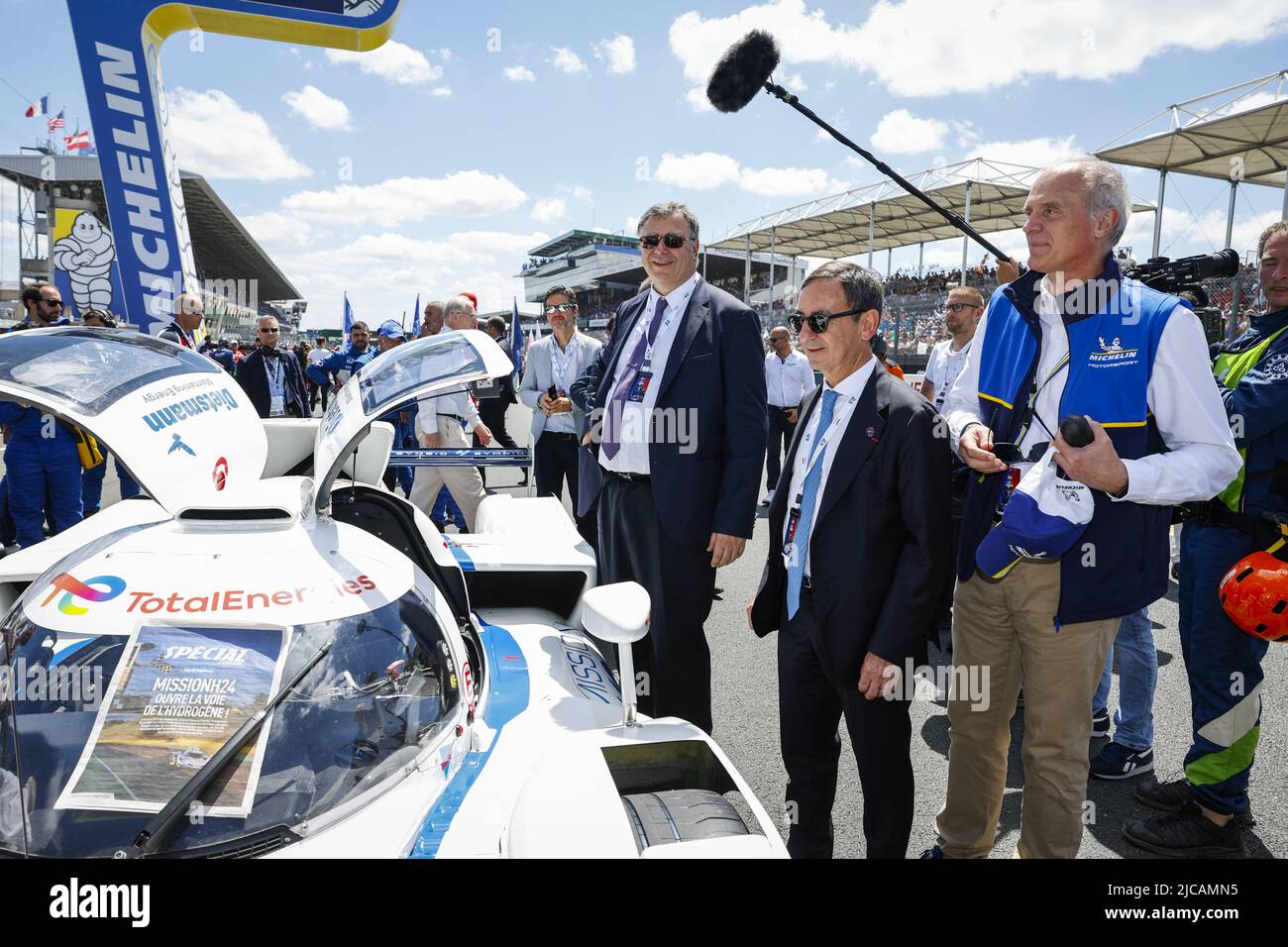 TotalEnergies CEO POUYANNE Patrick with FILLON Pierre (fra), President ...